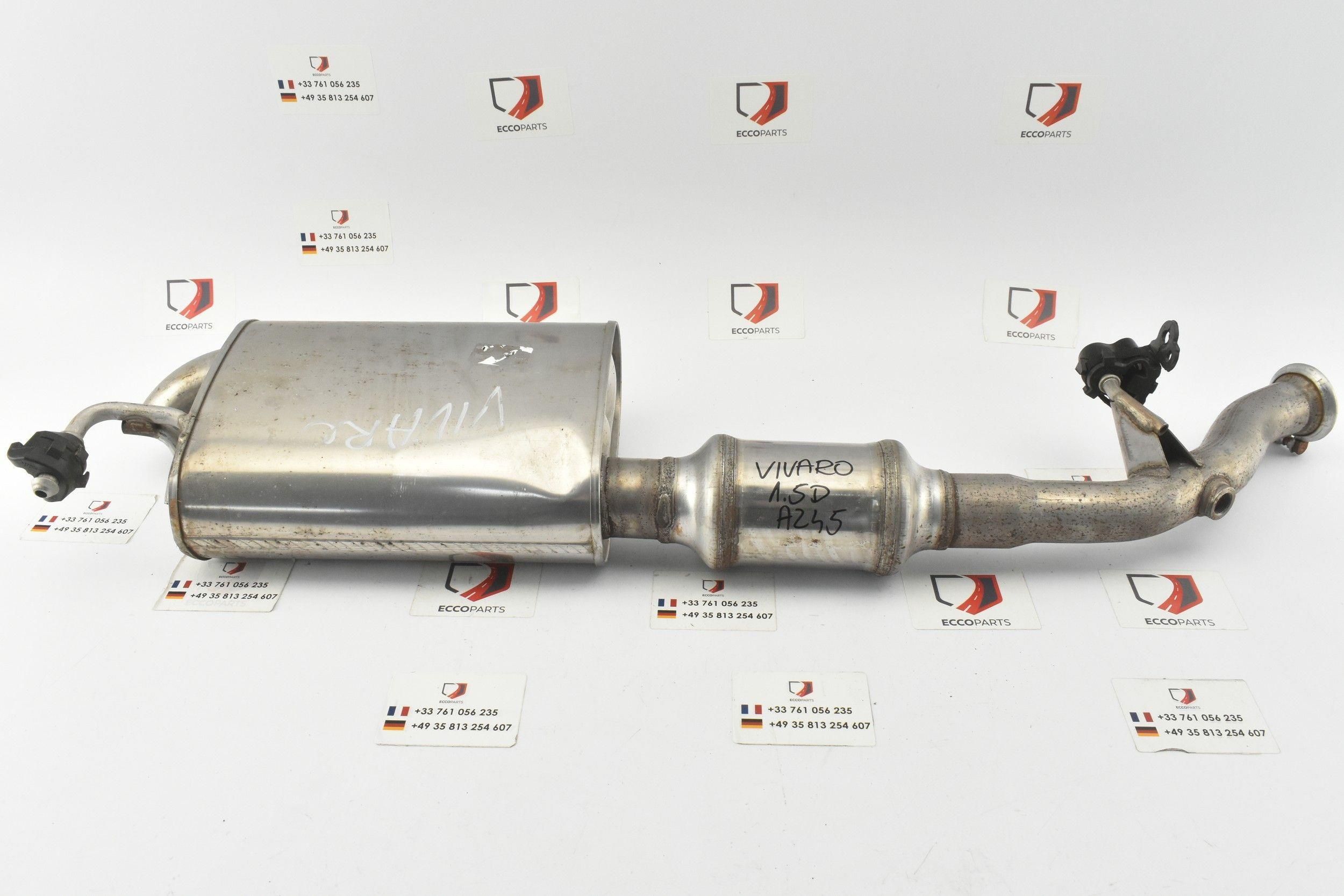 Katalizator Opel Dpf Katalizator Tłumik 1 5D Psa A001 4418 Vivaro C ...