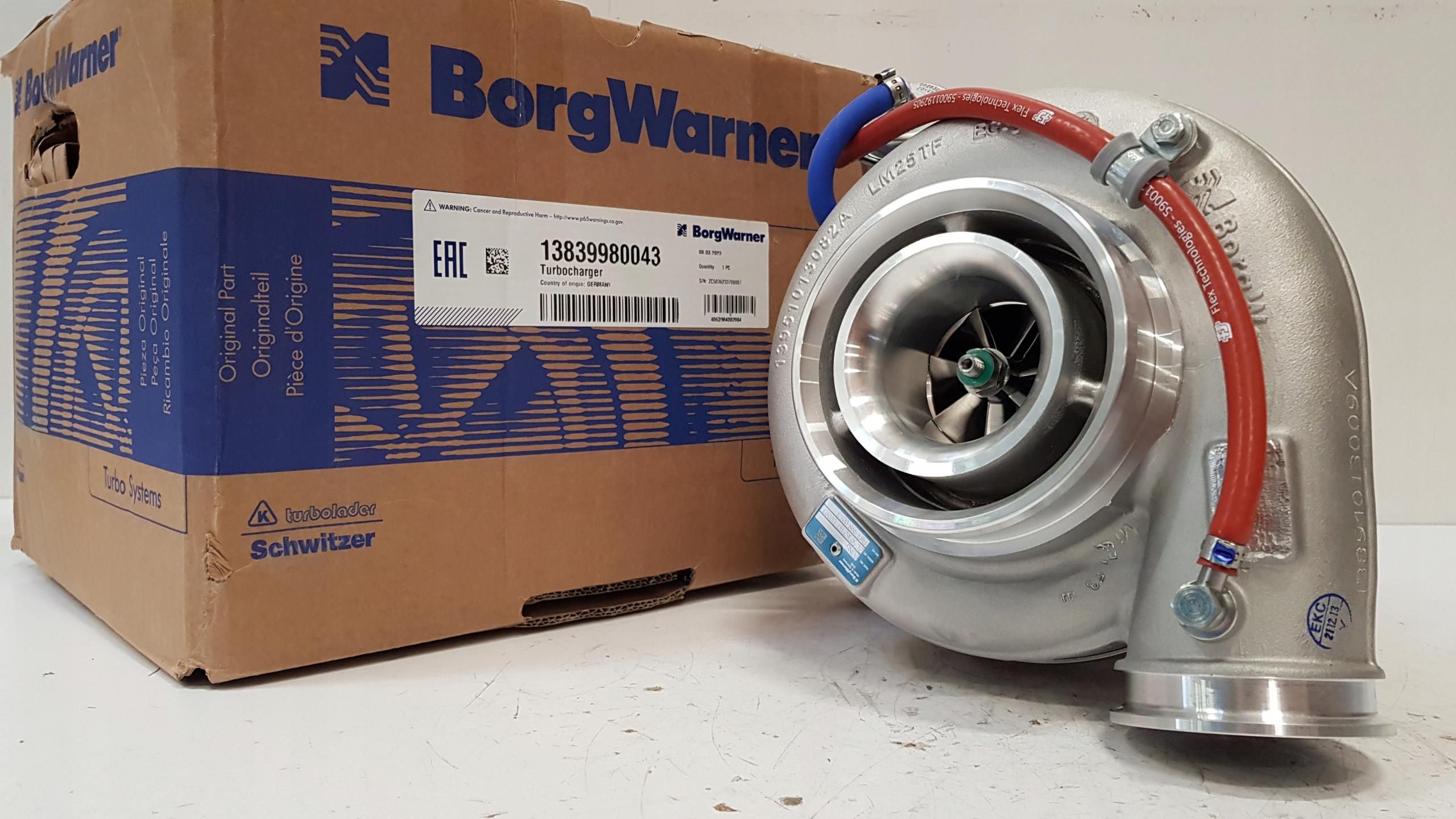 Turbosprężarka Borgwarner Turbosprężarka A4700962099 A47009620998 ...