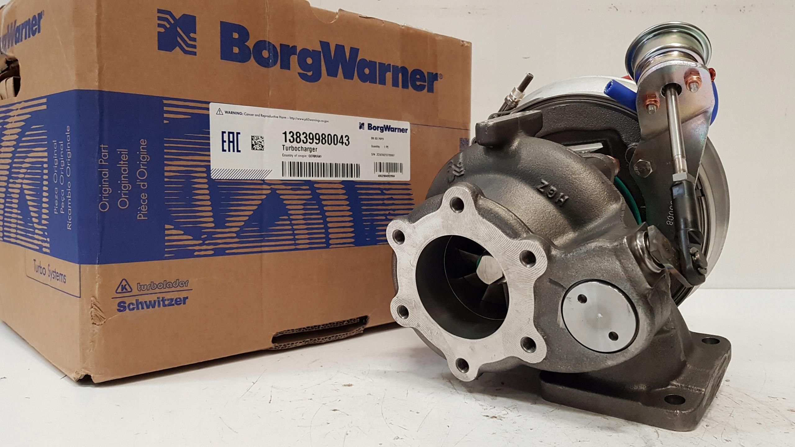 Turbosprężarka Borgwarner Turbosprężarka A4700962099 A47009620998 ...