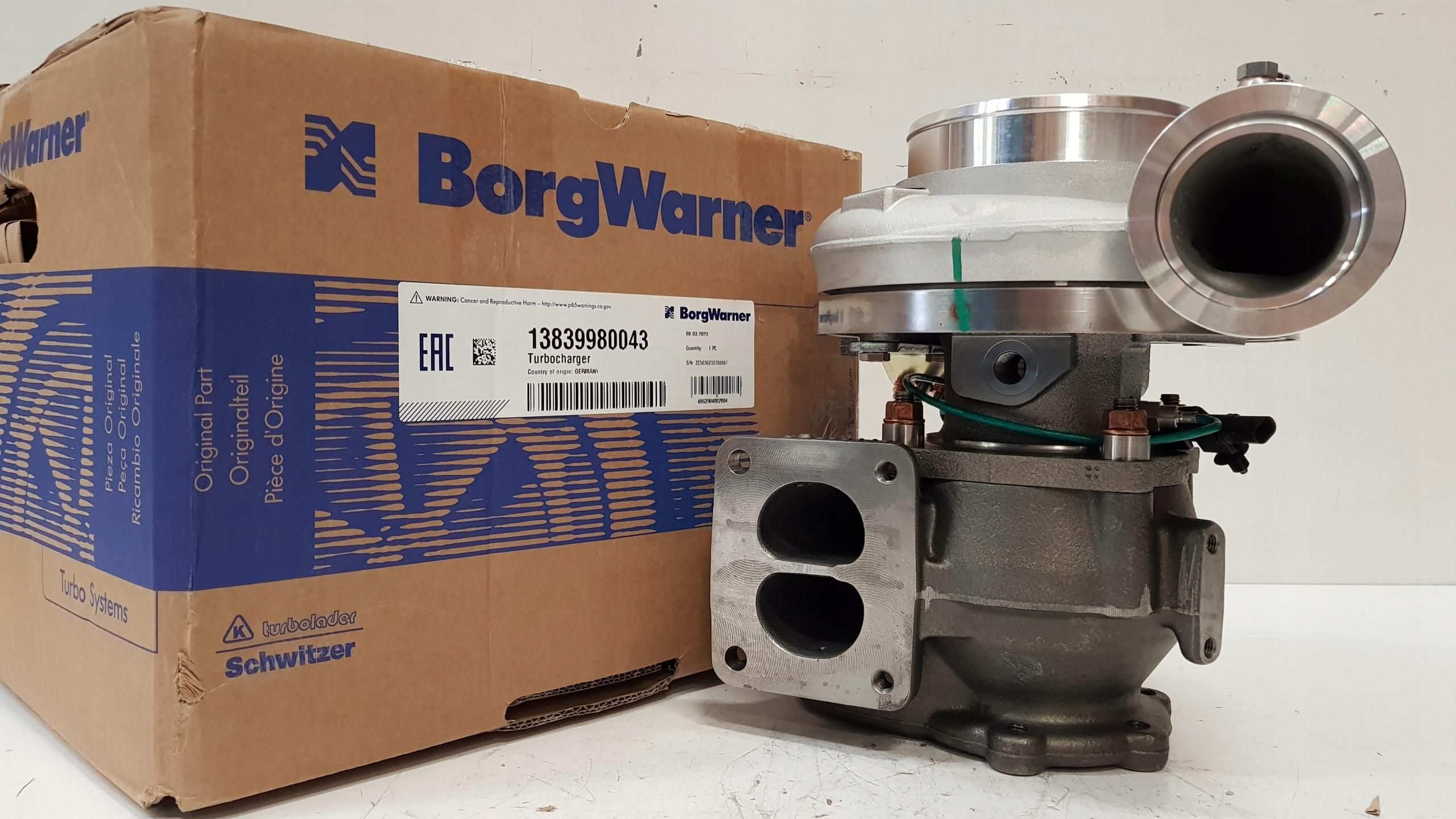 Turbosprężarka Borgwarner Turbosprężarka A4700962099 A47009620998 ...