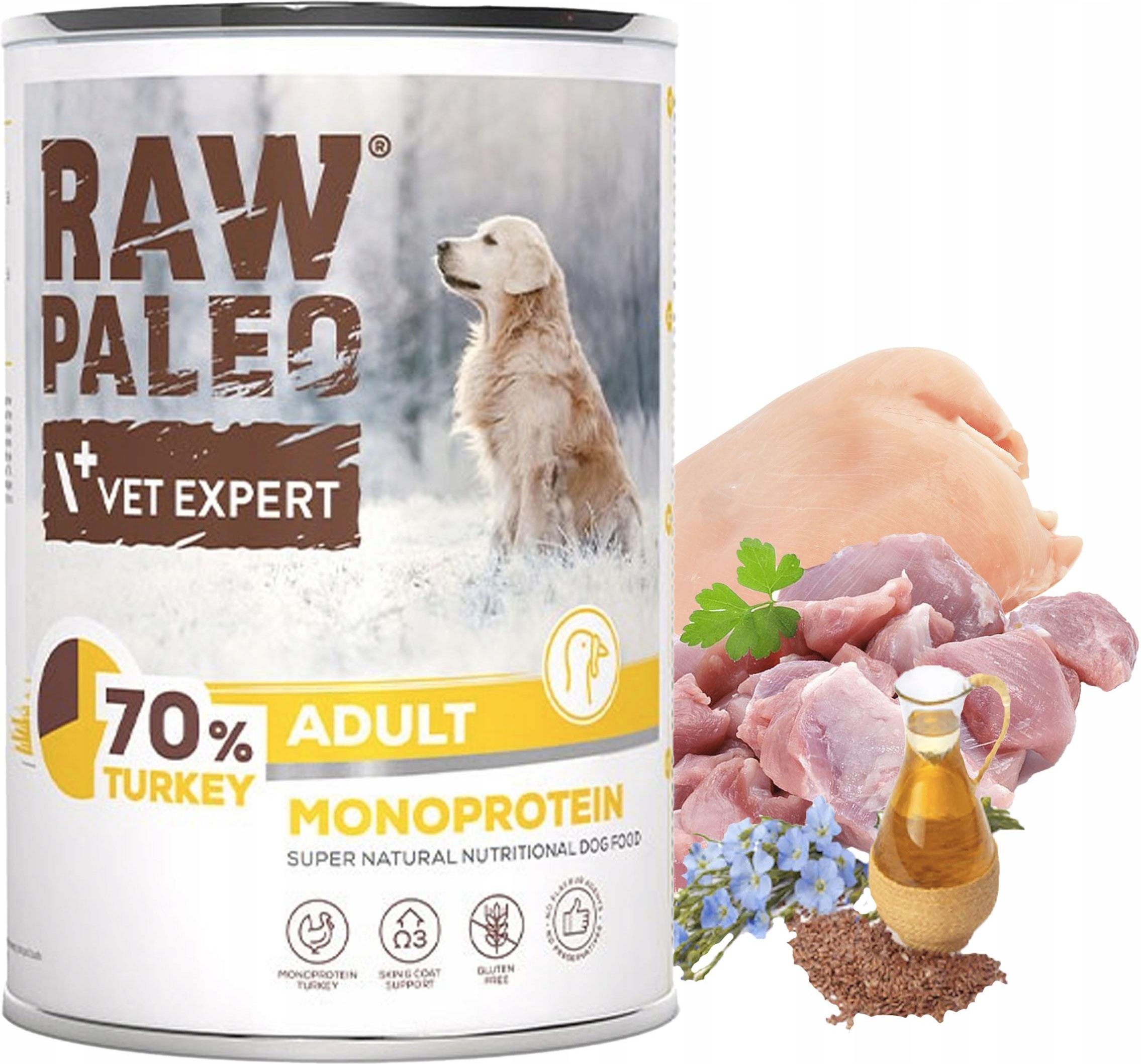 Karma Vet Expert Raw Paleo Adult Karma Psa Mono Mix Smaków 24X400G ...