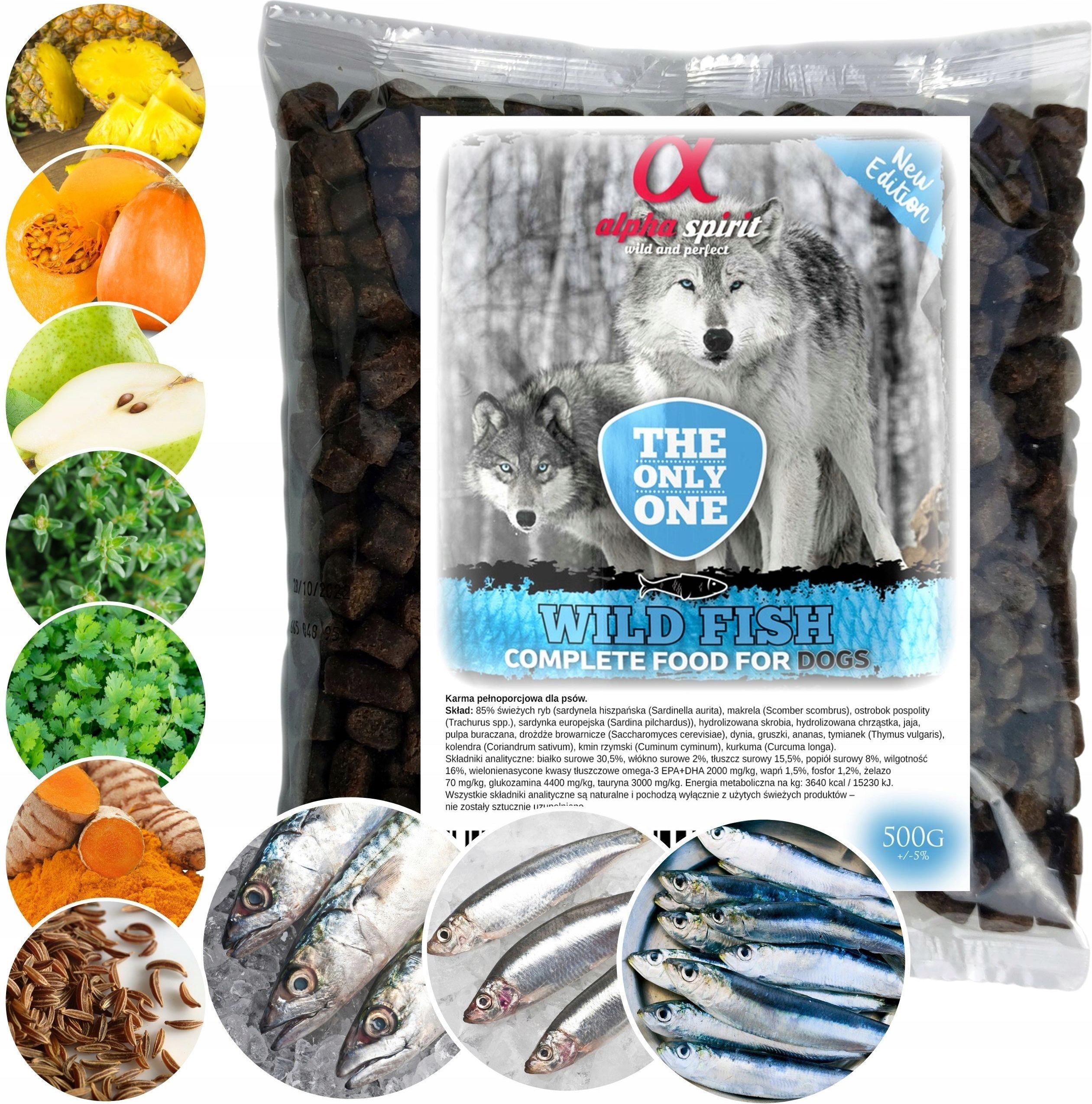 Karma Alpha Spirit Wild Fish 500G - Ceny i opinie - Ceneo.pl