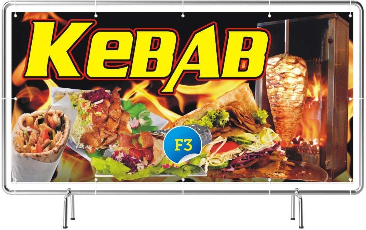 Solidny Baner Reklama 2,5x1,25m Kebab, Kebap - Ceny i opinie - Ceneo.pl