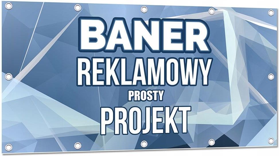 Baner Reklamowy 1,5x3m Baner Projekt - Ceny i opinie - Ceneo.pl