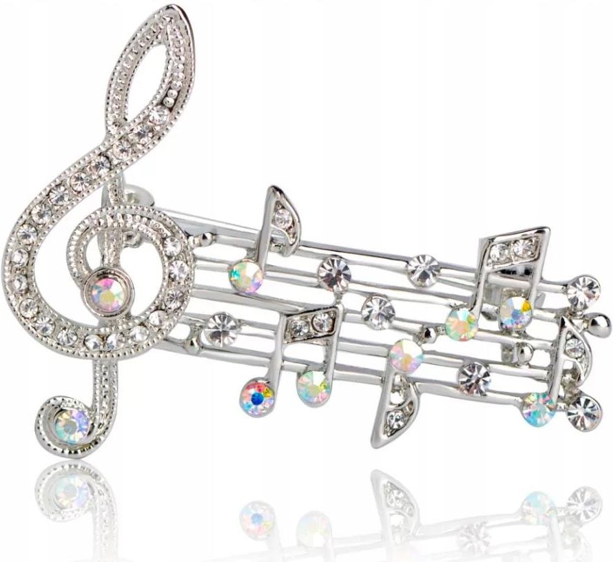 Przypinka klucz wiolinowy Artysta Muzyk zapis nuty - Ceny i opinie ...