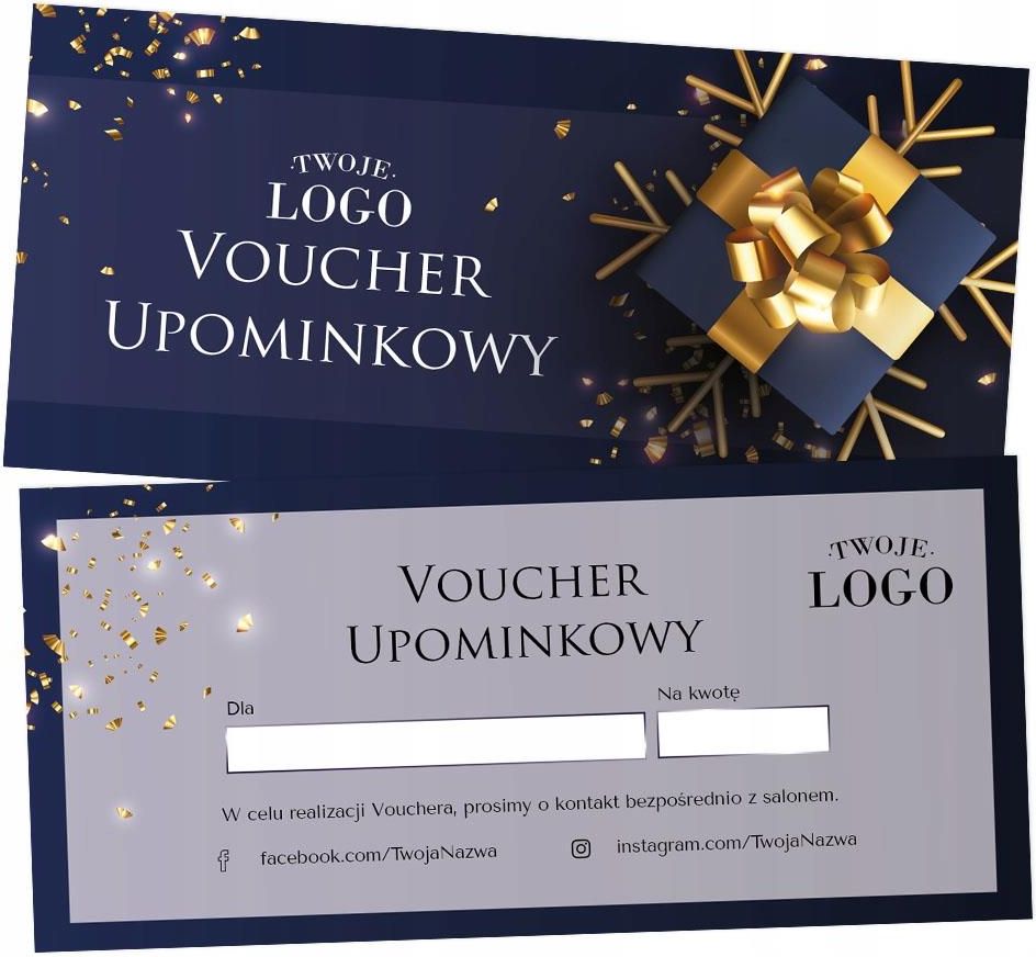 Vouchery podarunkowe z własnym logo pakiet 200 - Ceny i opinie - Ceneo.pl