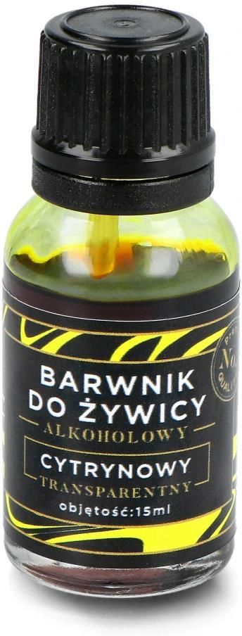 Royal Resin Barwnik Alkoholowy Do Żywicy Epoksydowej Transparentny W Płynie 15Ml Cytrynowy ...