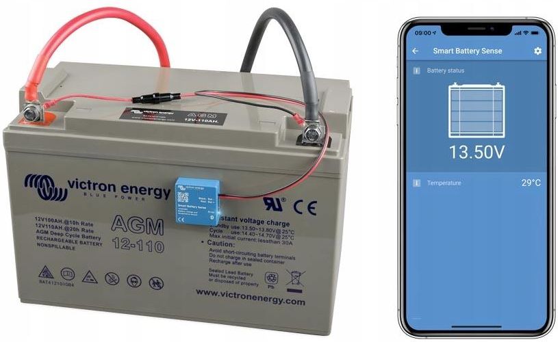 Victron Energy Smart Battery Sense Sbs050150200 - Opinie i ceny na Ceneo.pl
