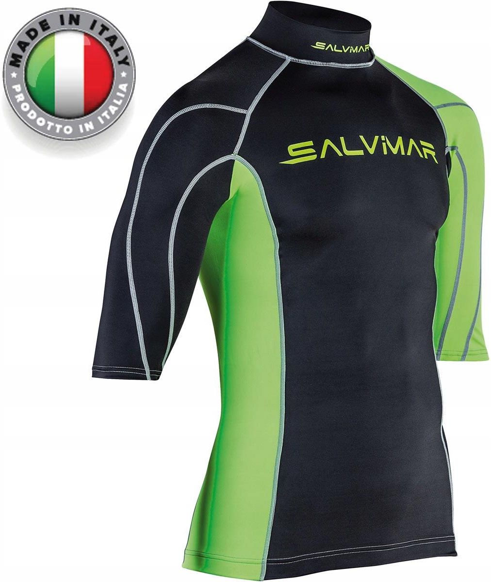 Salvimar Koszulka Uv Męska Rash Guard Spandex Xxl Czarny - Ceny i ...