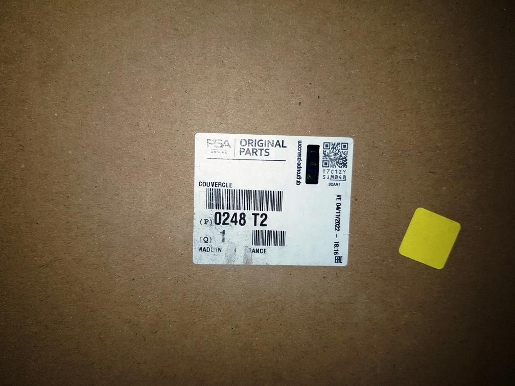 Głowica cylindra Citroen Oe Pokrywa Zaworów Peugeot 2 0 Hdi 0248T2 ...