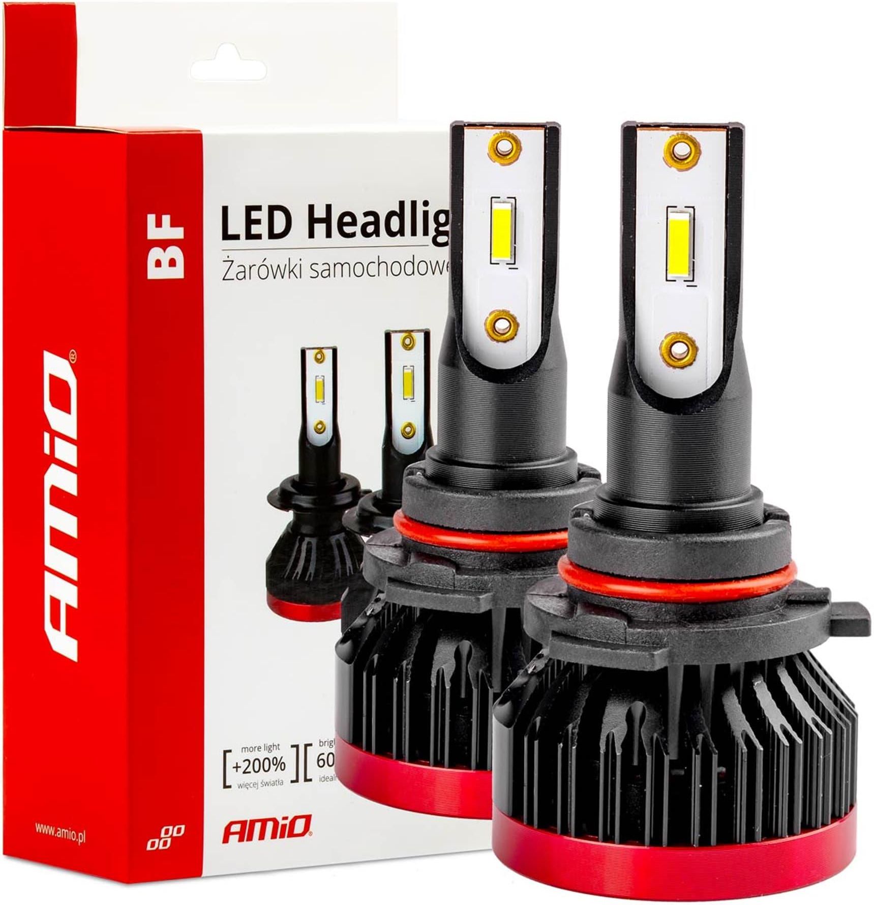 Amio Żarówki Samochodowe Led Bf Series Hb3 9005 - opinie i ceny na Ceneo.pl