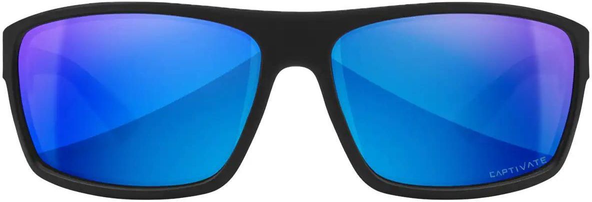 Okulary Wiley X Peak Captivate Polarized Blue Mirror/Matte Black - Ceny ...