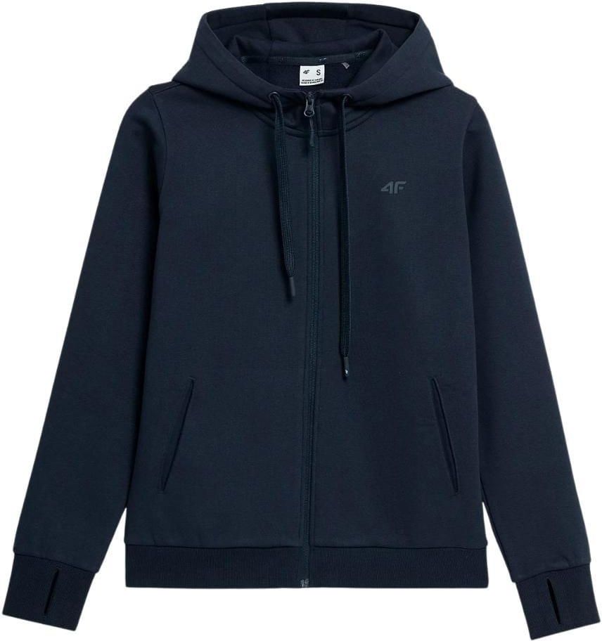 Bluza dresowa damska z kapturem rozpinana 4F H4Z22-BLD353 granatowa (L) - Ceny i opinie - Ceneo.pl
