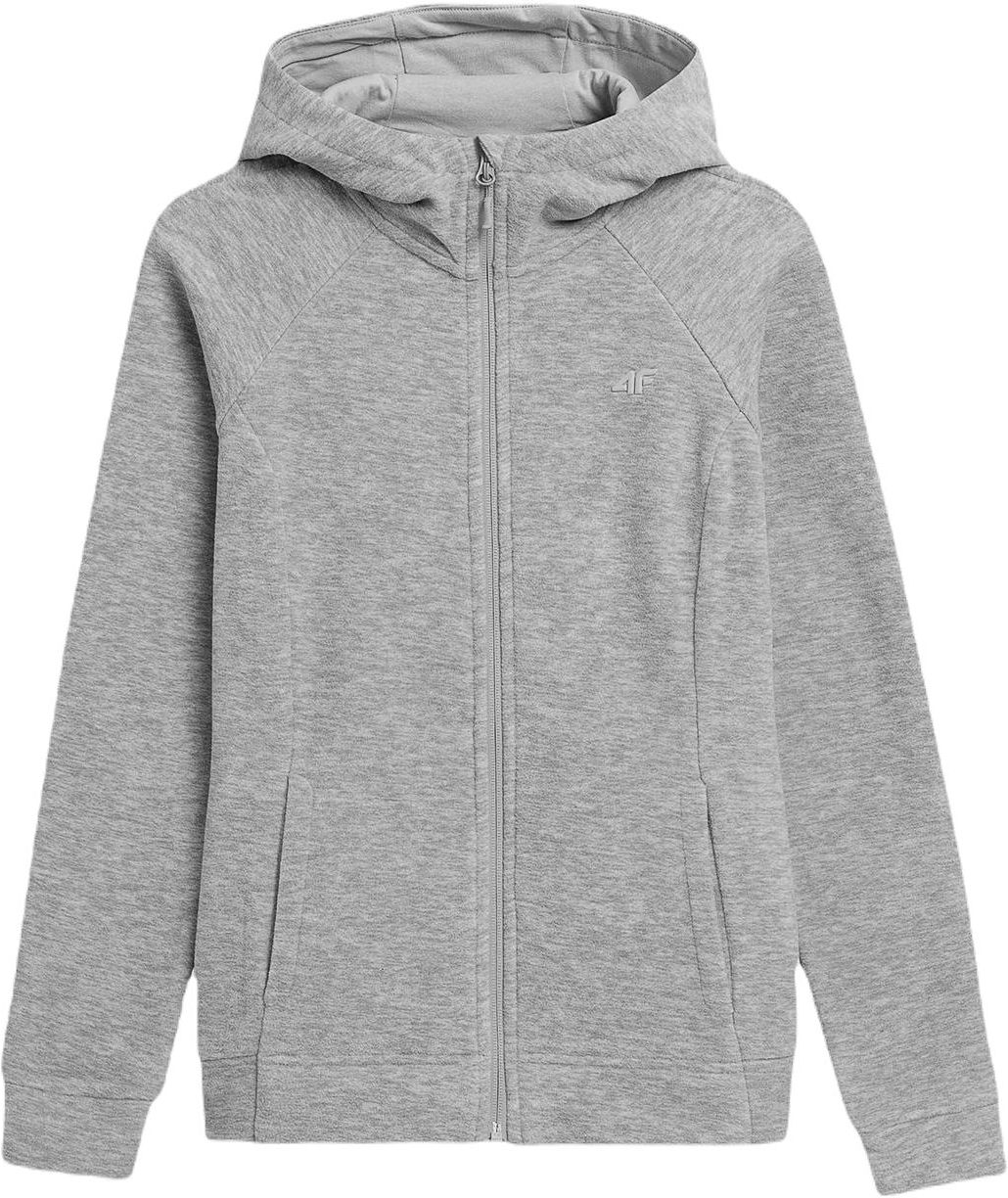 Bluza polarowa damska rozpinana z kapturem 4F H4Z22-PLD351 jasnoszara (XS) - Ceny i opinie ...