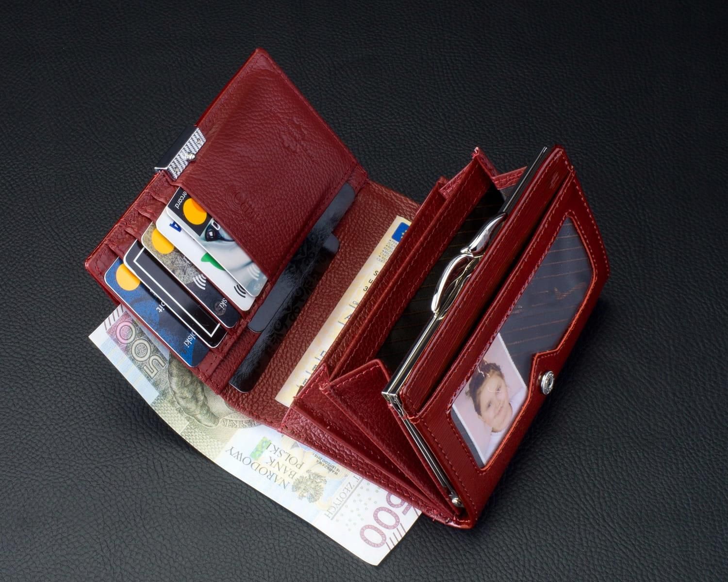 Kochmanski portfel damski skórzany mały na bigiel - Ceny i opinie ...