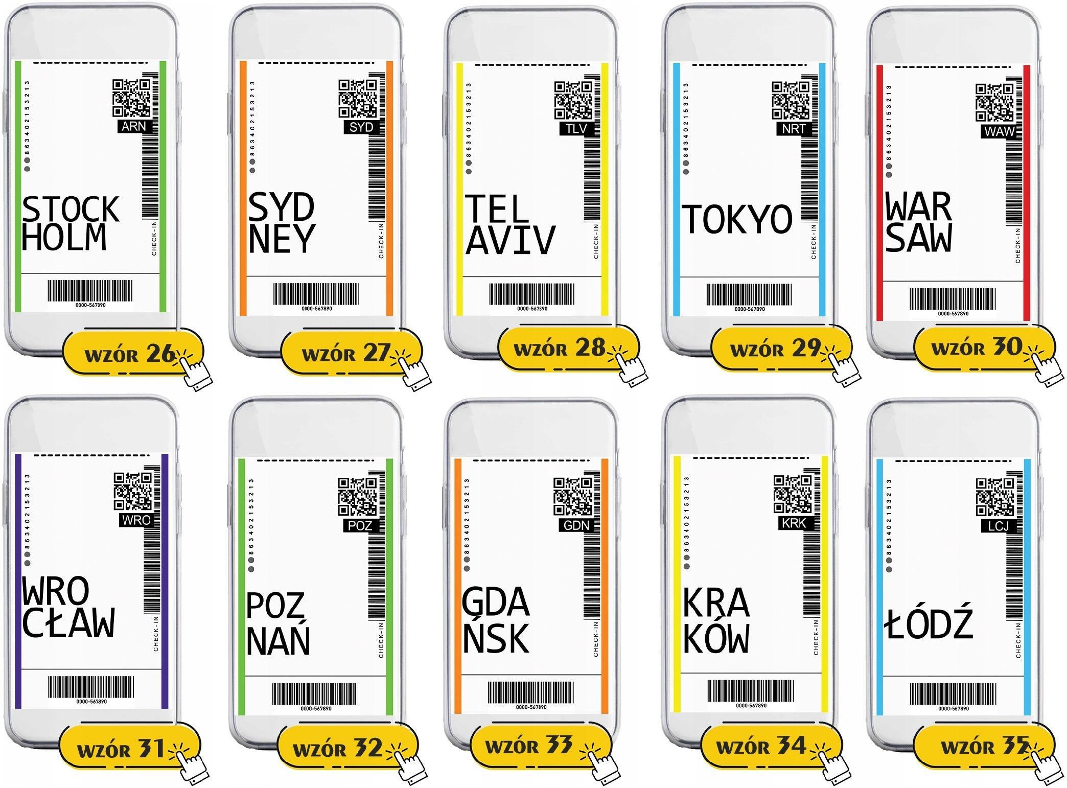 Chronsmarta Etui Przezroczyste Bilet 12C - Etui na telefon, ceny i ...