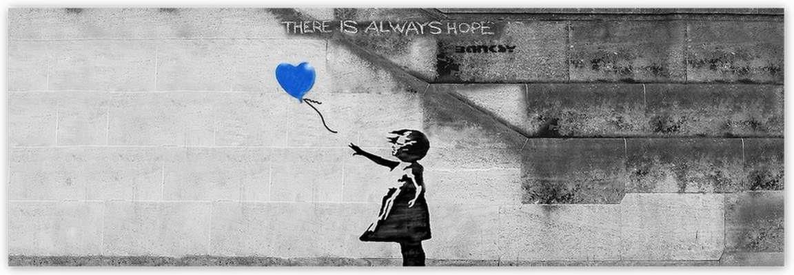 ZeSmakiem 312x104 Banksy Always Hope Mural - Opinie i ceny na Ceneo.pl