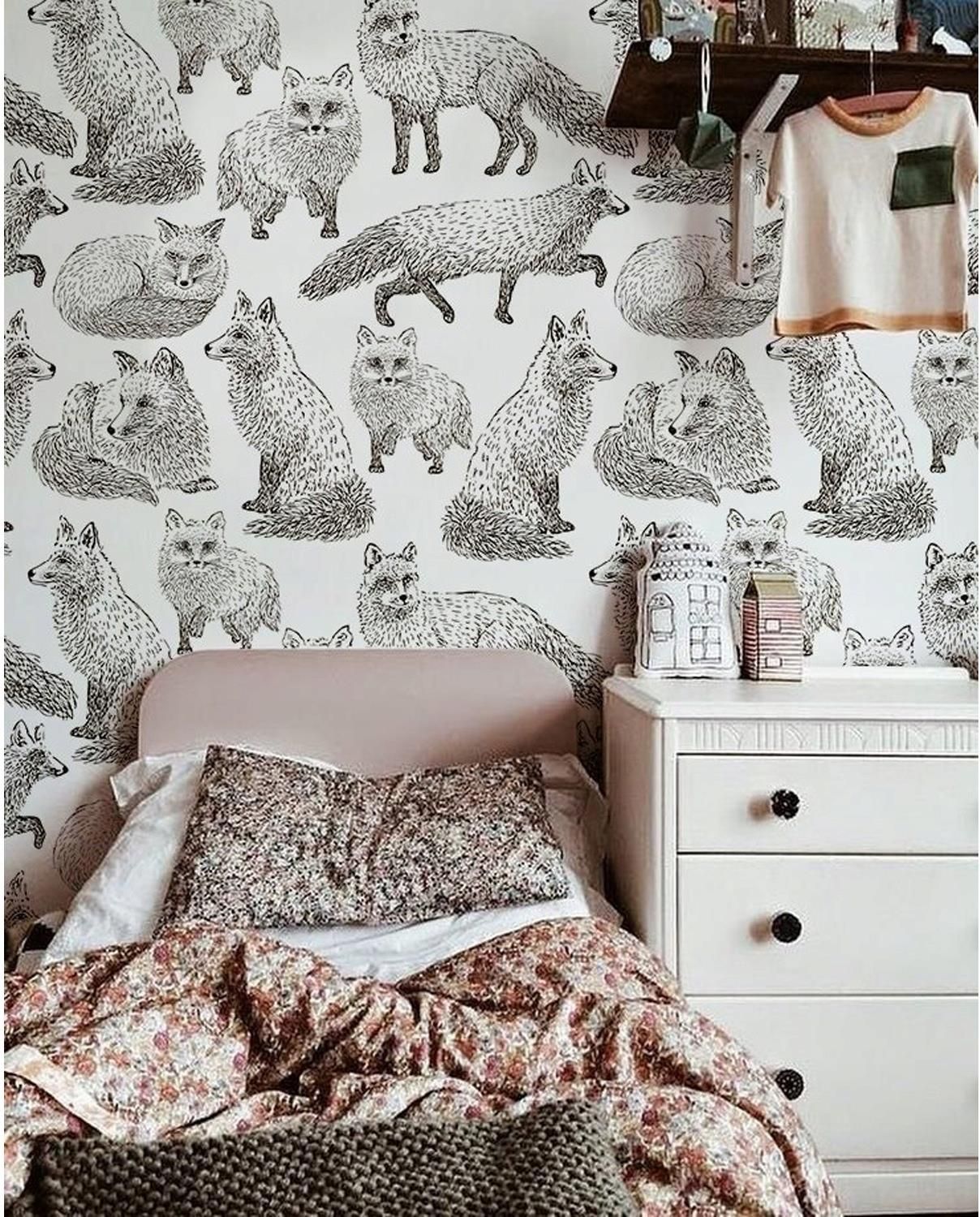 Coloray Flizelina Naszkicowane Lisy 250x104 - Opinie i ceny na Ceneo.pl