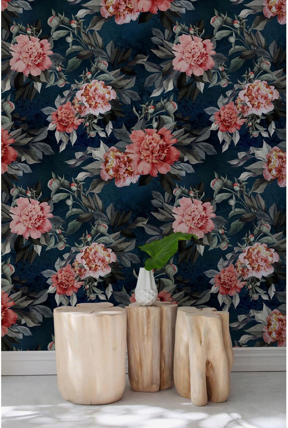 Coloray Flizelina Ciemny Kwiatowy Wzór 312x219 - Opinie i ceny na Ceneo.pl