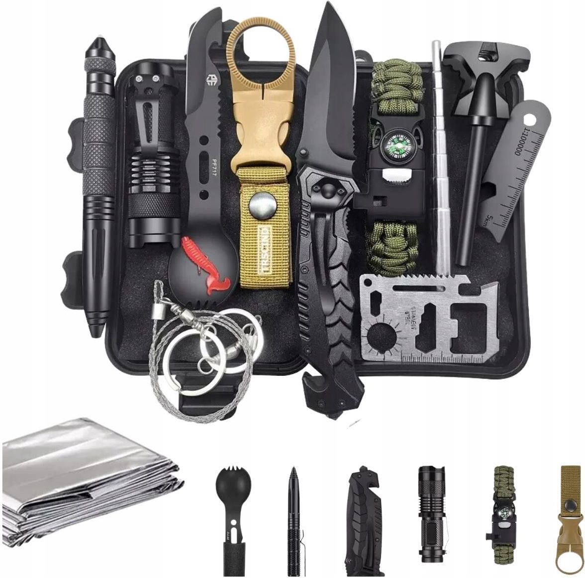 Foxter Zestaw Survivalowy Wojskowy Etui Multitool 32W1 - Ceny i opinie ...