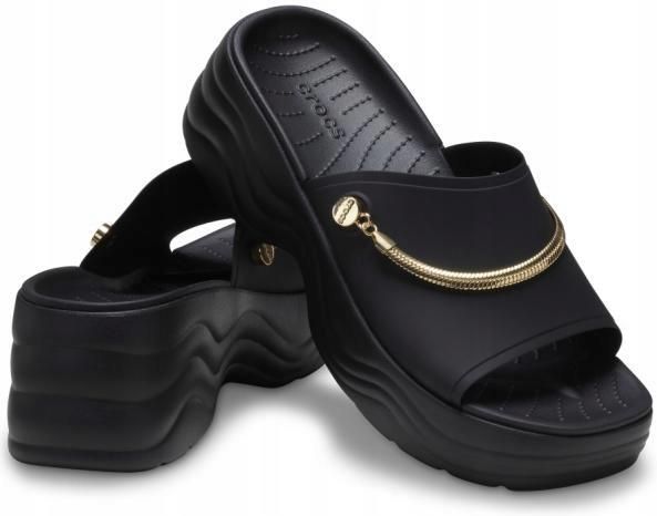 Damskie Klapki Platforma Crocs Skyline Slide 36-37 - Ceny i opinie ...