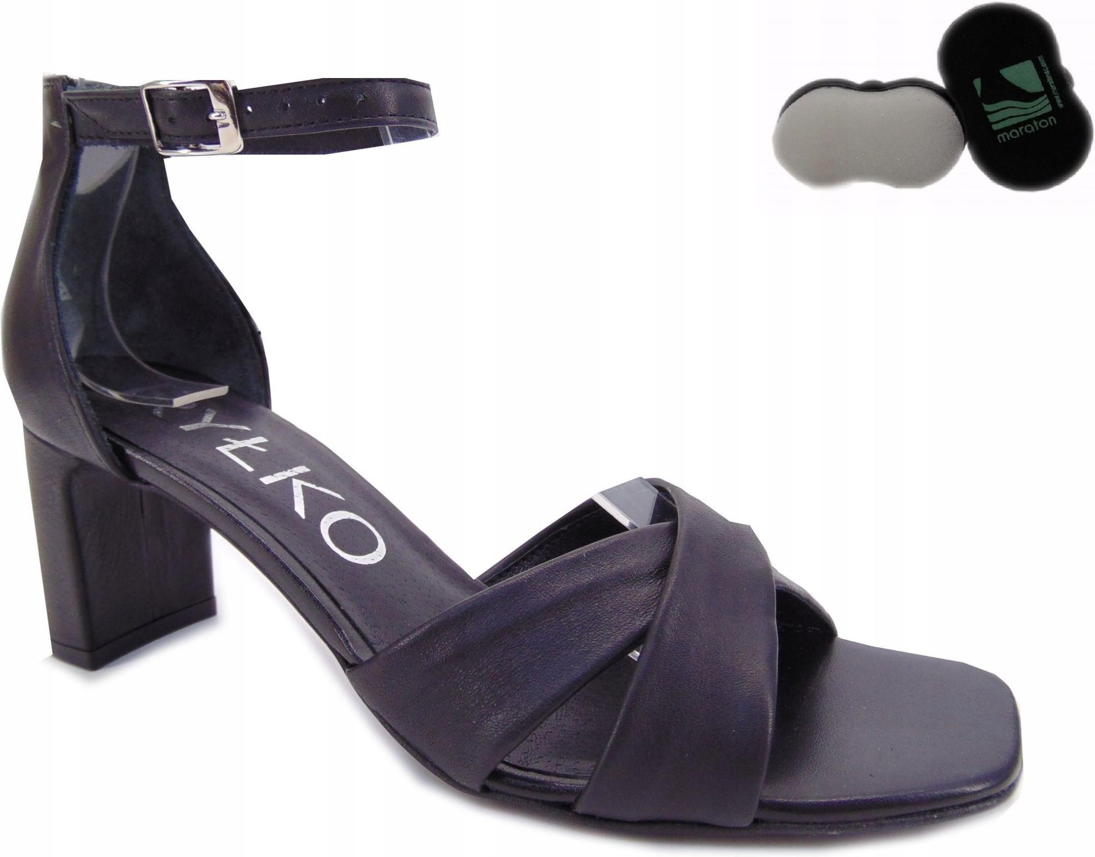 Ryłko sandały 6TBK1 T5 21F skóra czarny 40 - Ceny i opinie - Ceneo.pl