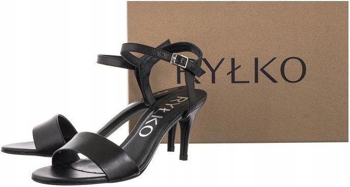 Buty Damskie Sandały na Obcasie Ryłko Czarne 7NFU0 - Ceny i opinie ...