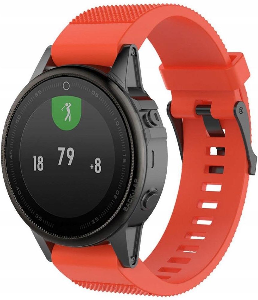 Tech-Band Tech Band Techband Pomarańczowy Pasek Garmin Fenix 6S ...