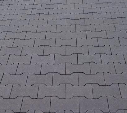 Bruk Kostka brukowa podwójne T behaton gr. 8 cm Szara - Ceny i opinie - Ceneo.pl