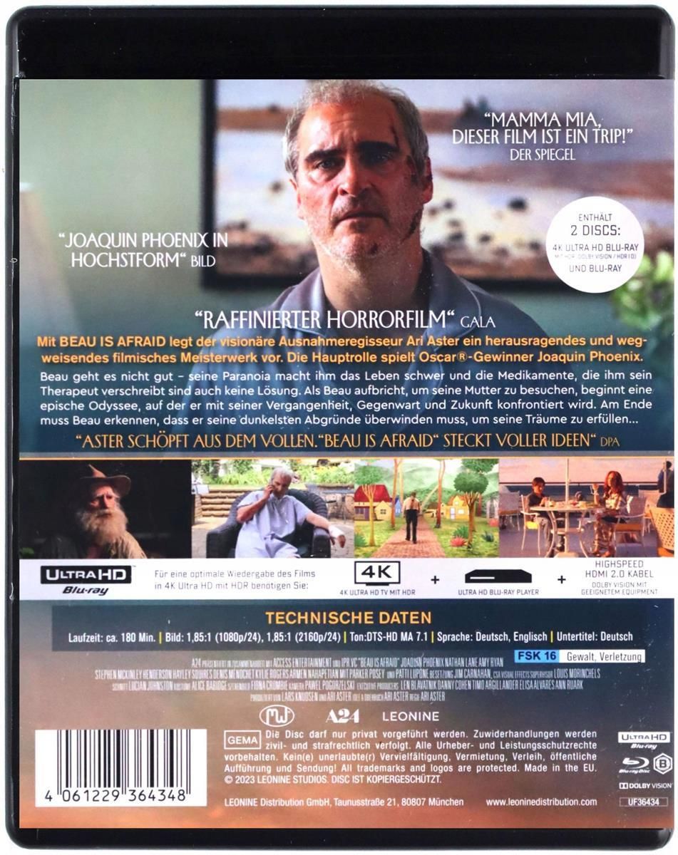 Film Blu-ray Beau Is Afraid (Bo się boi) (Blu-Ray 4K)+(Blu-Ray) - Ceny ...