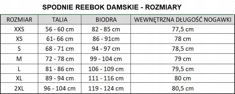 Legginsy Damskie Reebok GS1962 Wor Pp Tight L - Ceny i opinie - Ceneo.pl