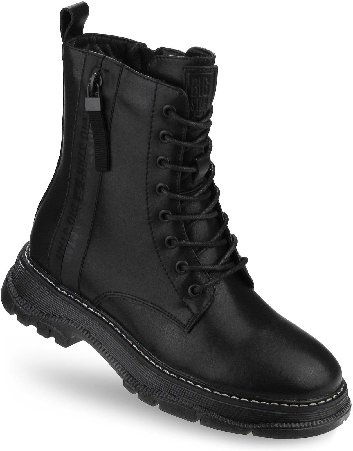 Botki damskie Big Star zimowe Skóra KK274490 37 - Ceny i opinie - Ceneo.pl