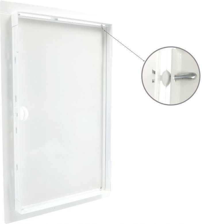 Plastikon Drzwiczki Rewizyjne Metalowe Białe Zatrzask 40X60 823 ...