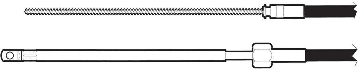 Ultraflex M66 Steering Cable - 17'/ 5‚19 m - Ceny i opinie - Ceneo.pl
