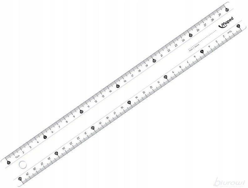 Maped Linijka Essentials 30Cm 146119 1194 - Ceny i opinie - Ceneo.pl