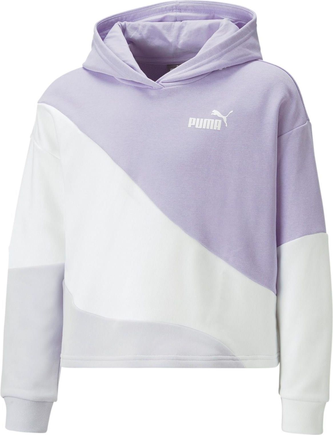 Bluza z kapturem dziewczęca Puma POWER CAT TR fioletowa 67354825 - Ceny i opinie - Ceneo.pl