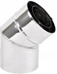 System kominkowy Tecnovis Kolano 80x125 45 Stopni Komin Wkład Sps Kondensat - Opinie i ceny na ...