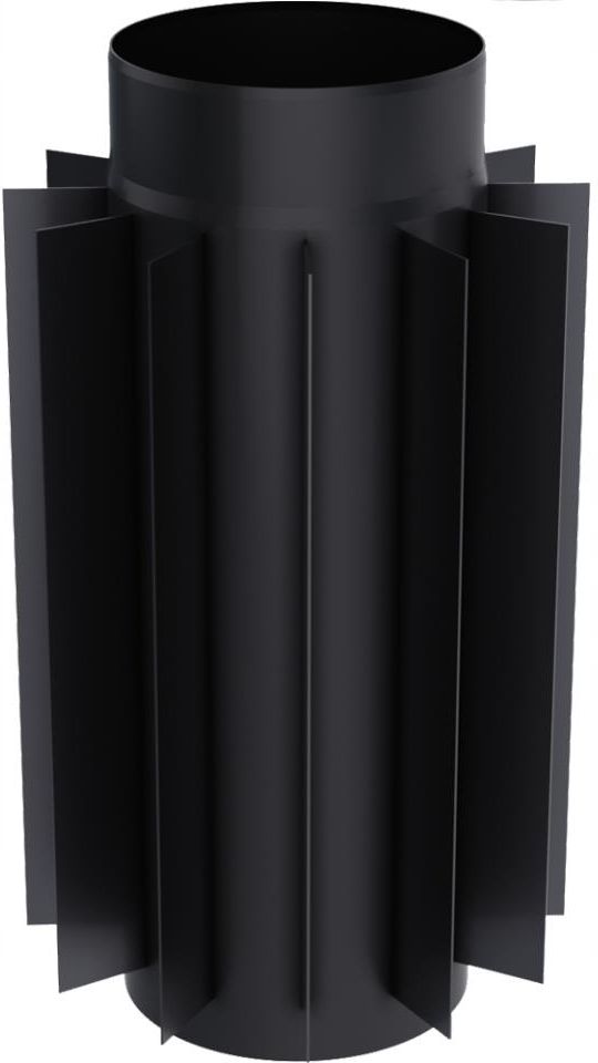 System kominkowy Darco Radiator Stalowy Fi 200 Rura Żebrowana Ciepło ...