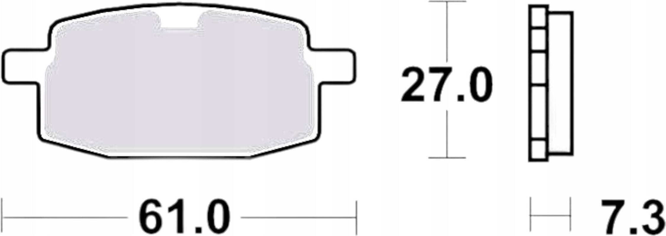 Części motocyklowe Trw Klocki Hamulcowe Mcb 590 Lc Mbk 100 Booster ...