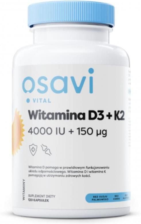 Olivit Osavi Witamina D3 4000Iu + K2 150Mcg 120Kaps. - Opinie i ceny na ...