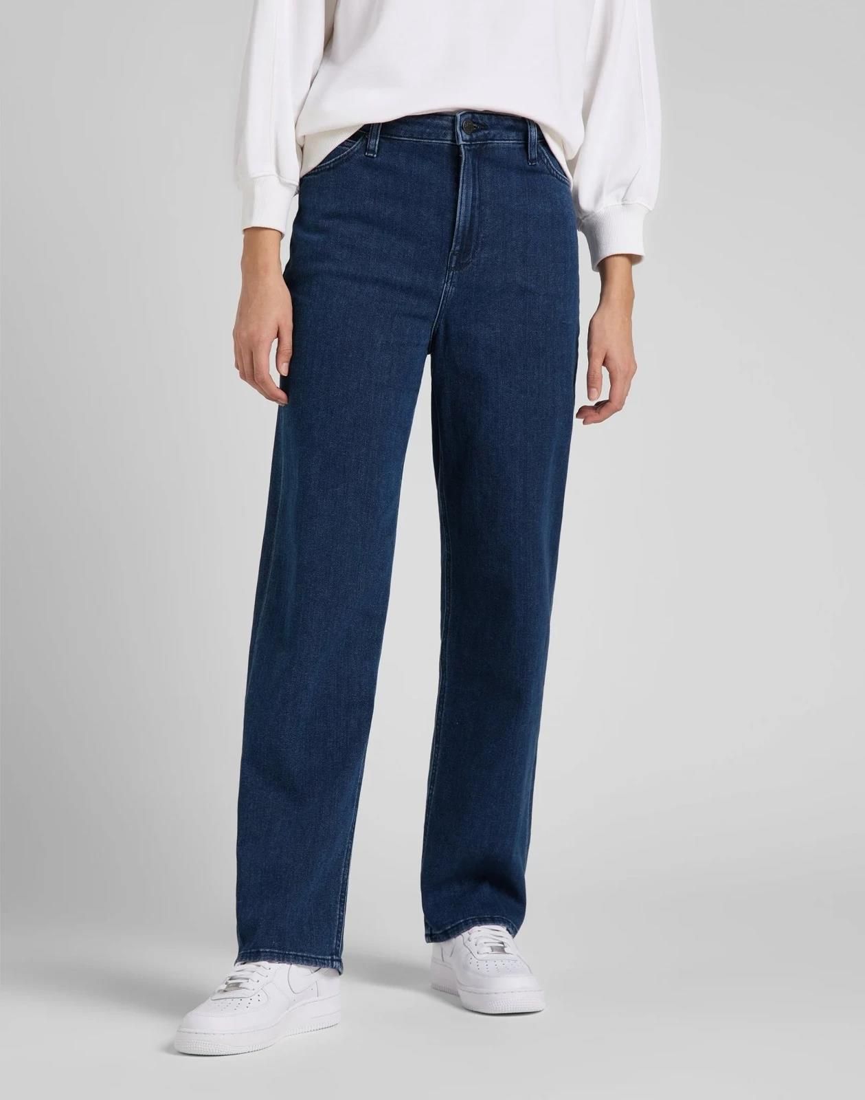 LEE WIDE LEG LONG DARK TANJA L31ZPDUE - Ceny i opinie - Ceneo.pl