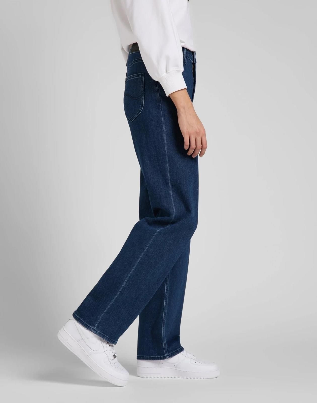 LEE WIDE LEG LONG DARK TANJA L31ZPDUE - Ceny i opinie - Ceneo.pl