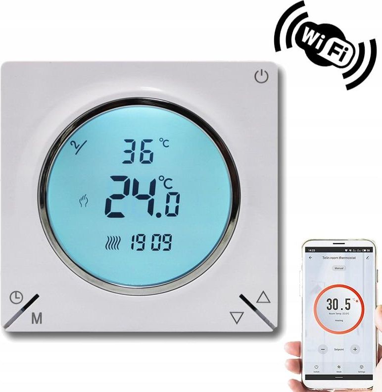Warmo Regulator Temperatury E29W Wifi - Opinie i ceny na Ceneo.pl