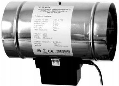 Tatarek Przepustnica Powietrza Sterownika Fi 100 TEP100 - Opinie i ceny ...