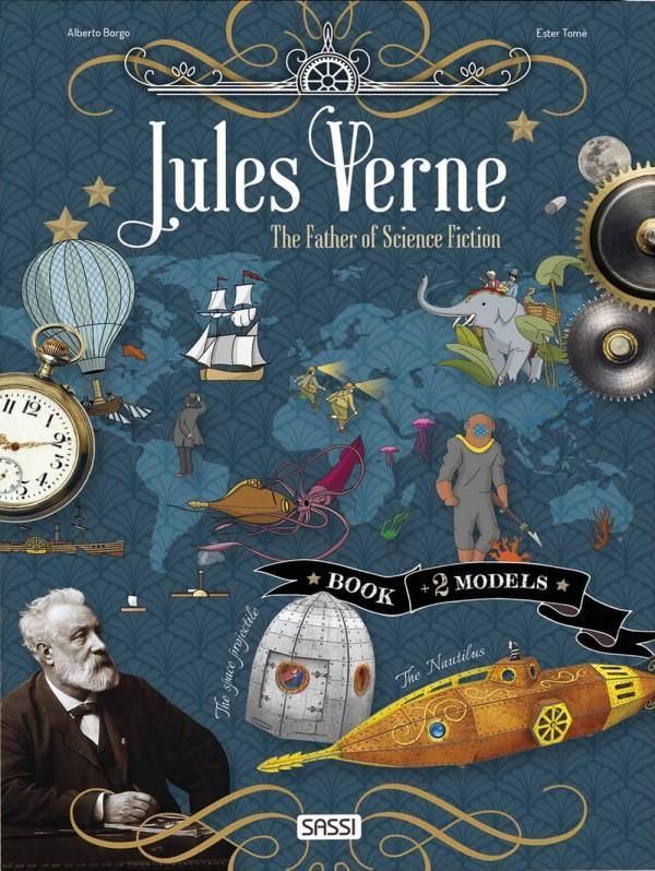 Jules Verne. The father of science fiction. Scientist and inventors ...