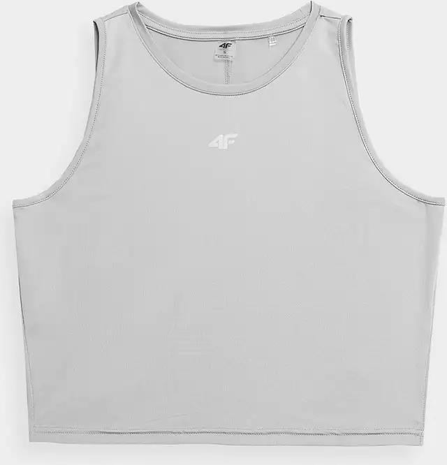 4F Top sportowy w kolorze szarym - Ceny i opinie - Ceneo.pl