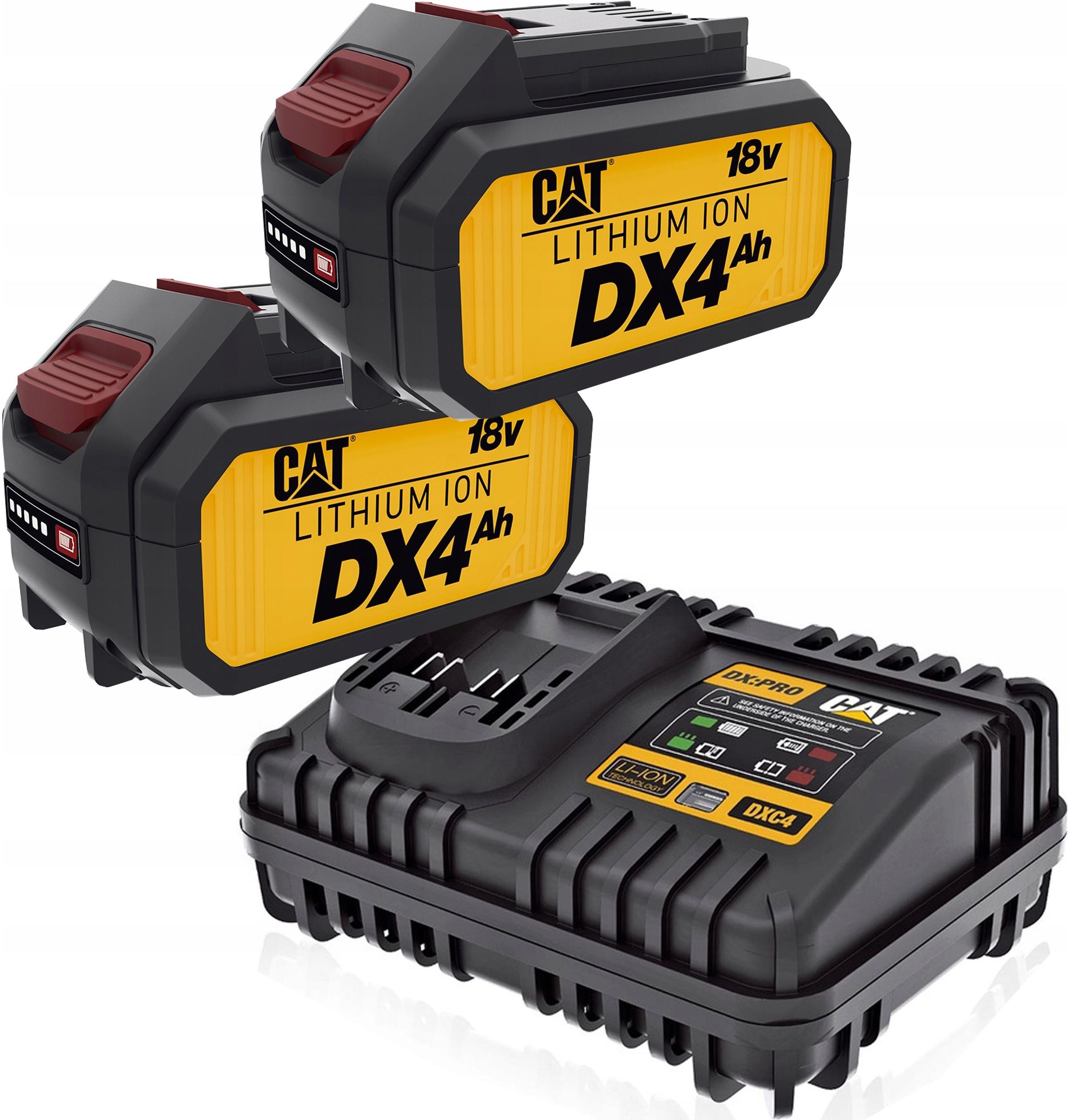 Cat 2X Akumulator Dxb4 18V 4 0Ah Ładowarka Dxc4 - Opinie i ceny na Ceneo.pl
