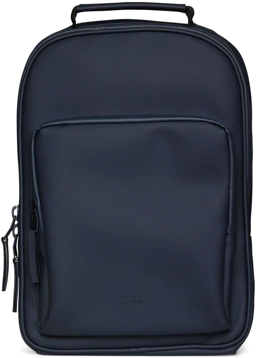 Rains Plecak Szkolny Book Daypack Navy - Szkolny plecak - Ceny i opinie ...