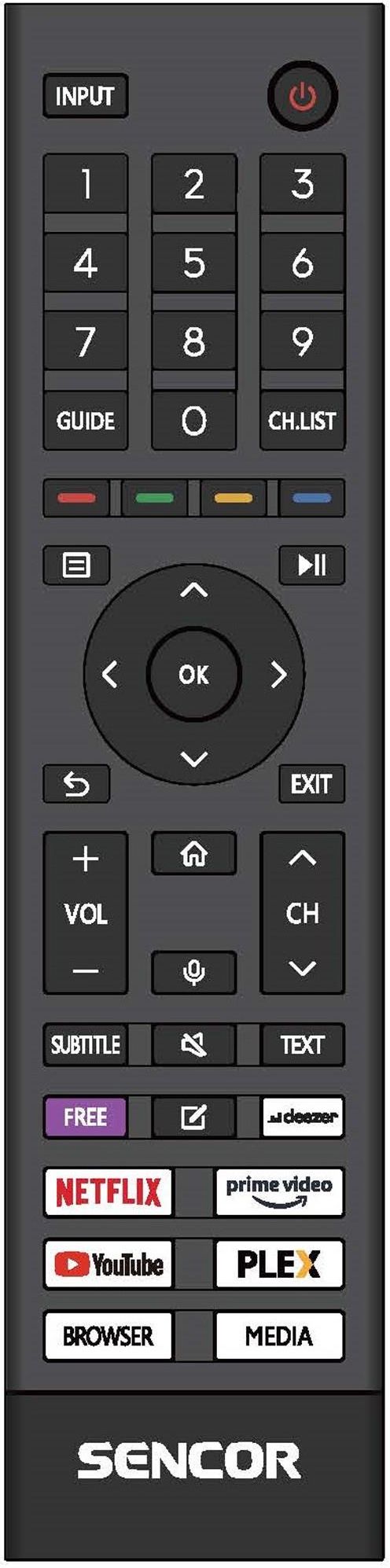 Telewizor LED Sencor SLE 55MUS700TCSB 55 cali 4K UHD 55 cali - Opinie i ...