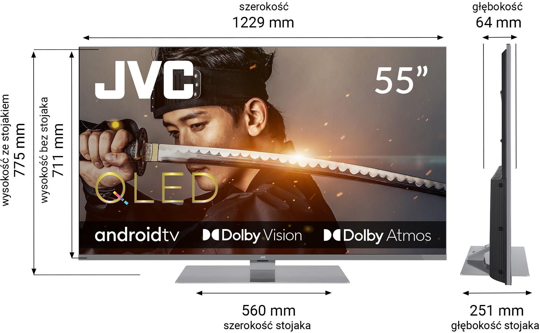 Telewizor QLED JVC LT-55VAQ930P 55 cali 4K UHD 55 cali - Opinie i ceny ...